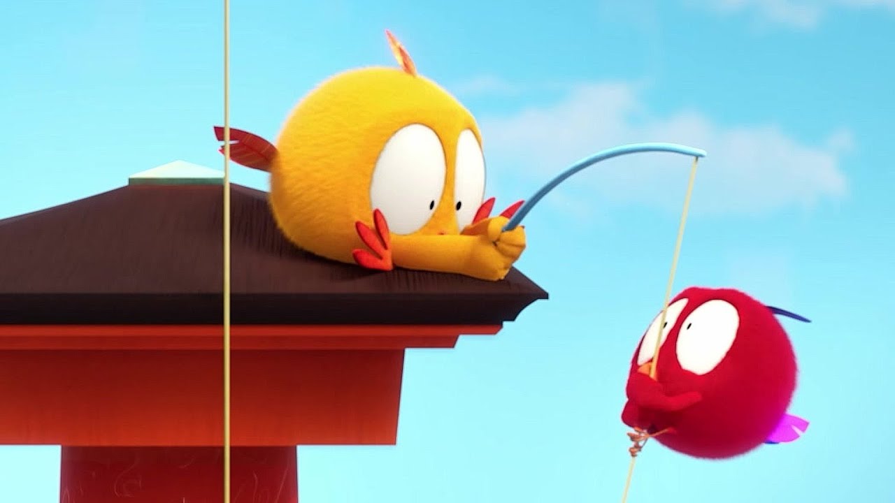 Chicky e Poyo pescando | ¿Dónde está Chicky? | Pollito pio | Colección ...