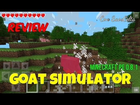ModPEScript: "Goat Simulator" Minecraft PE 0.8.1 (Español | Descarga ...