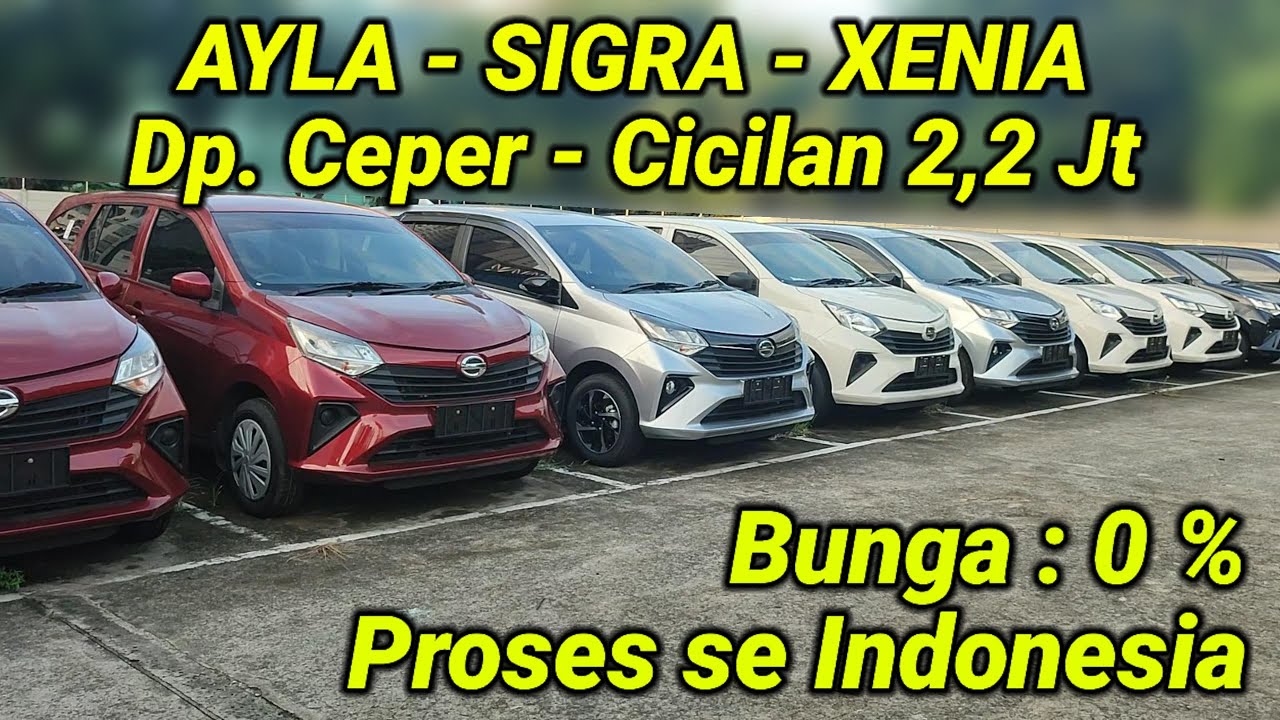 Daihatsu AYLA Dp Ceper. Cicilan 2,2 Juta Flat. BUKTIKAN. Promo Daihatsu ...
