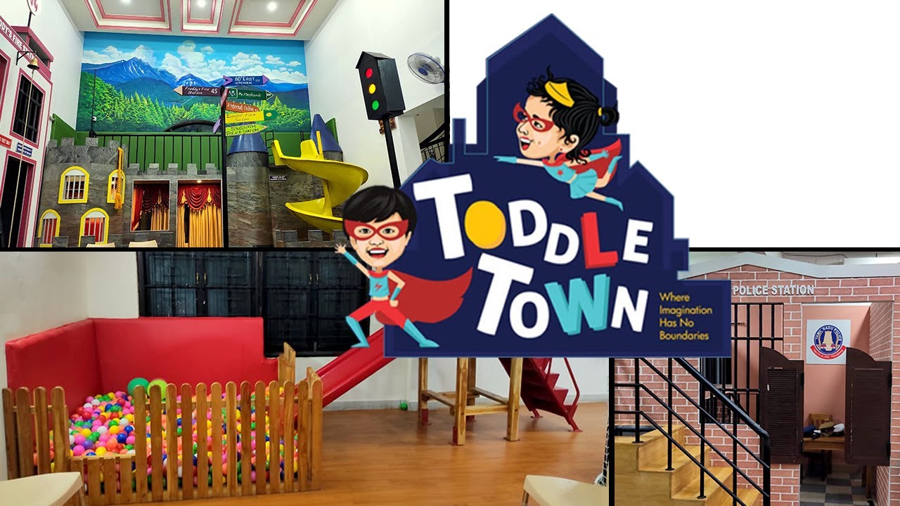 Toddle Town | A place of Creativity and Postivity | Kids Fun Play area in Chennai - YouTube