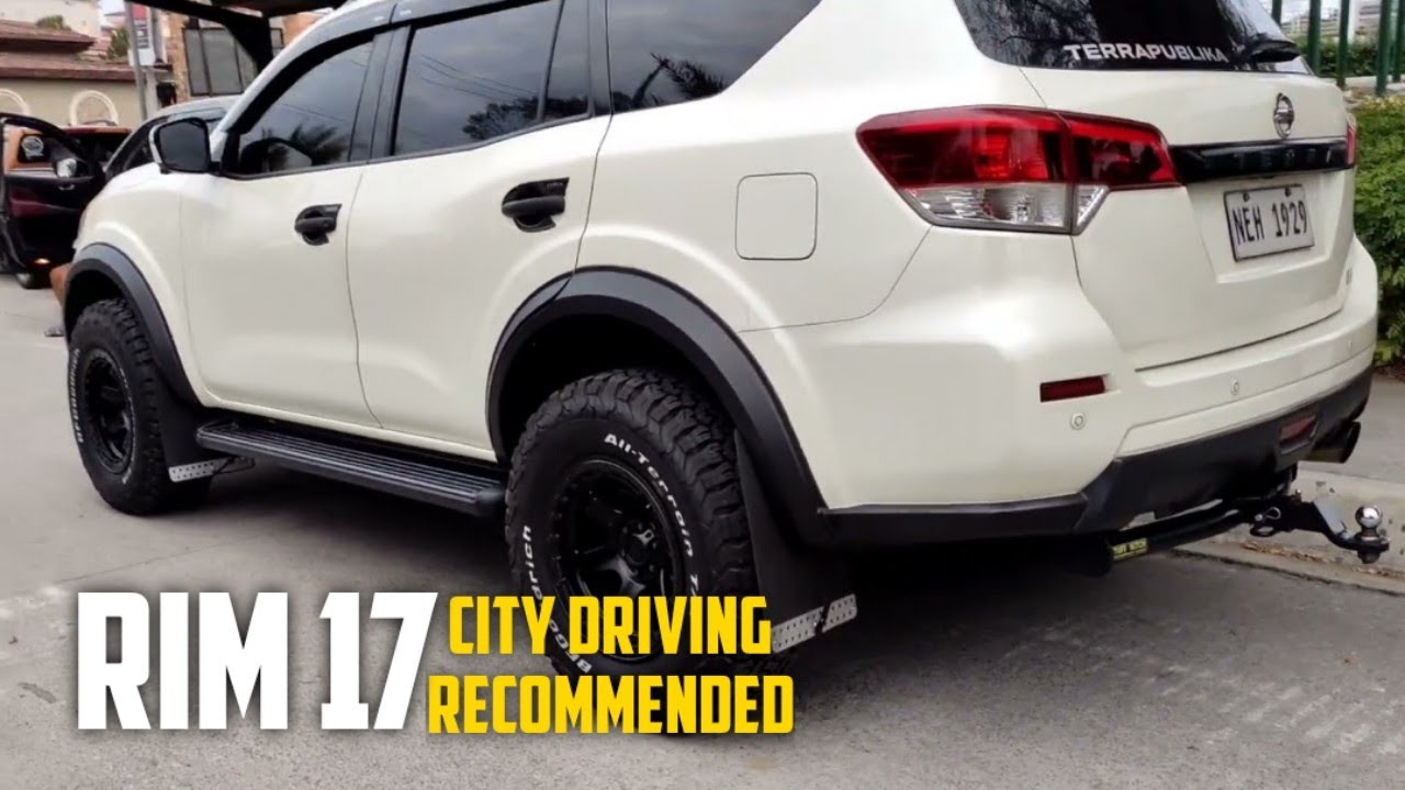 Nissan Navara Mags and tires BGgoodrich 17rims comfort ride comparison ...