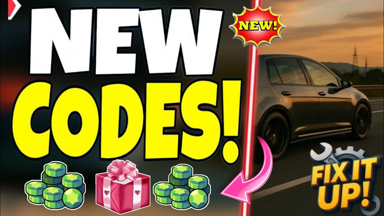 🎲NEW🎲 ROBLOX FIX IT UP CODES - CODES FOR ROBLOX FIX IT UP - YouTube