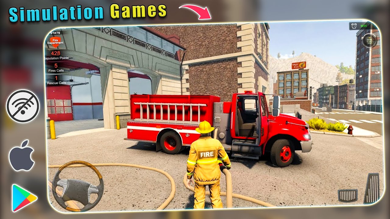 Top 5 HIGH GRAPHICS Simulation games for ANDROID/IOS 2024 - YouTube