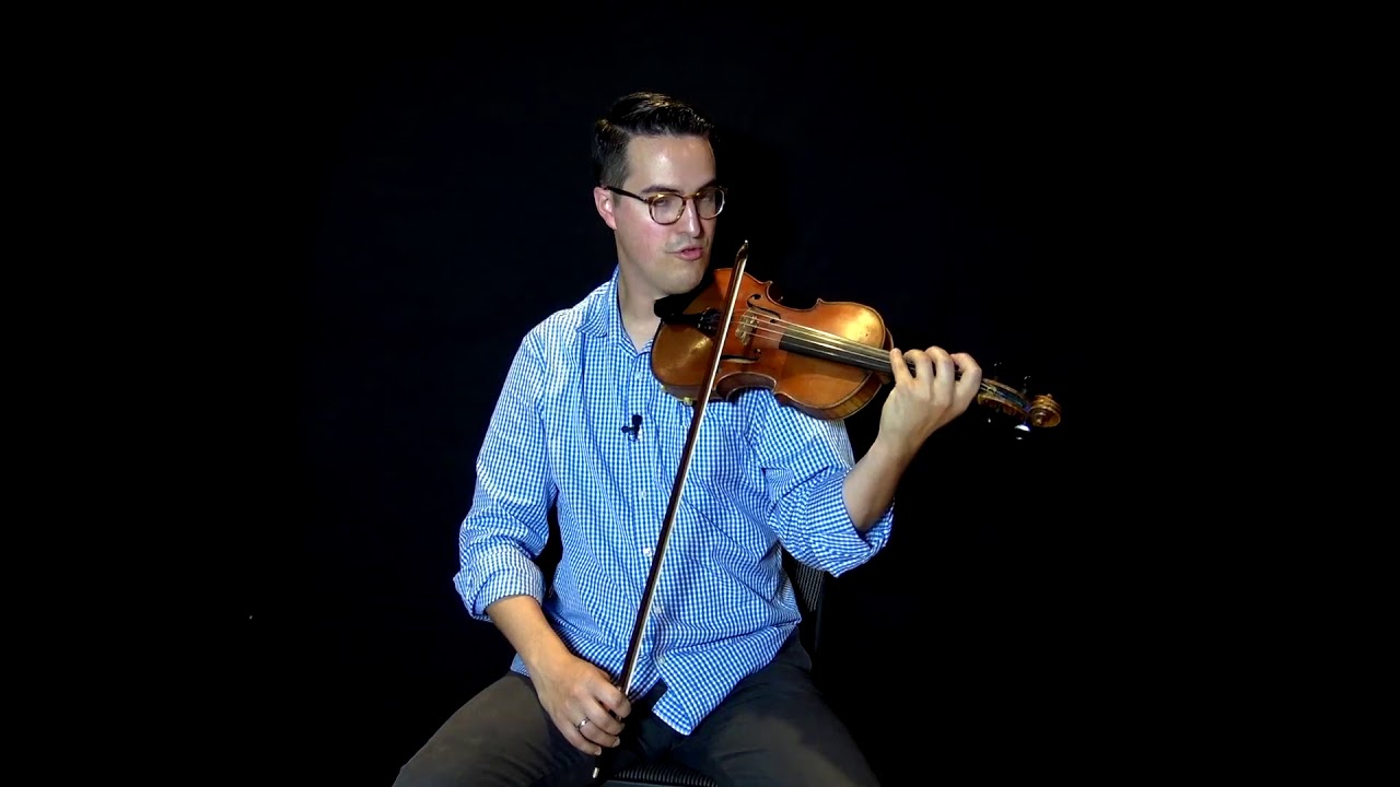 Jason Anick - Ghost Notes (Jazz Violin Lesson Excerpt) - YouTube