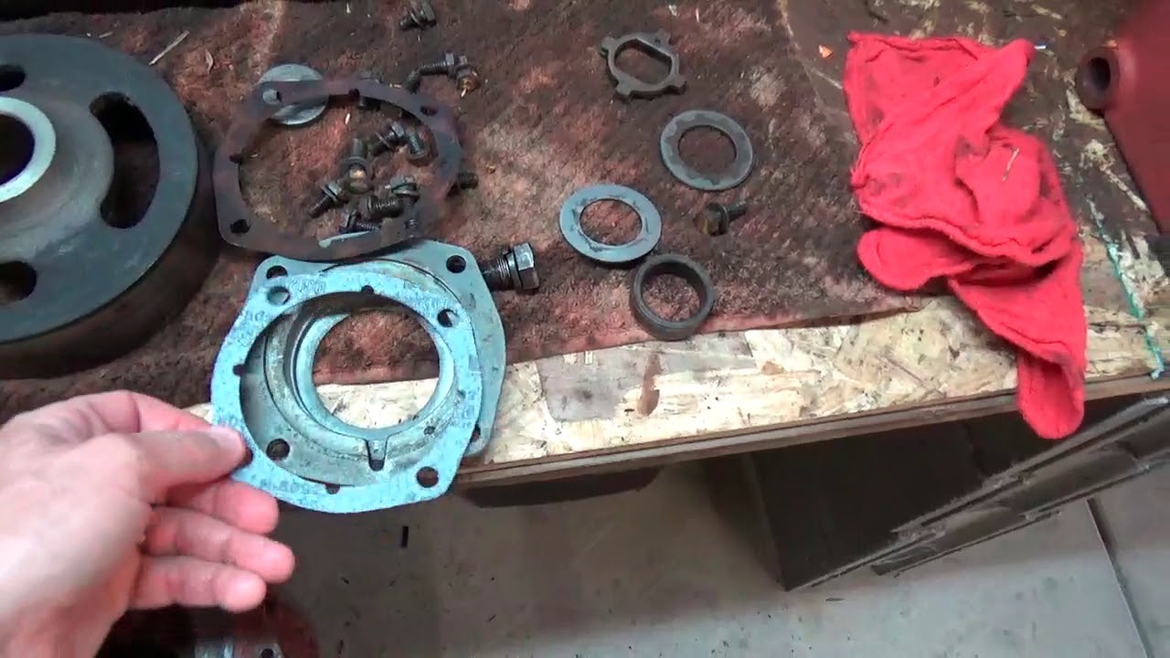 1955 Farmall 100 - Final Drive Reassembly - YouTube