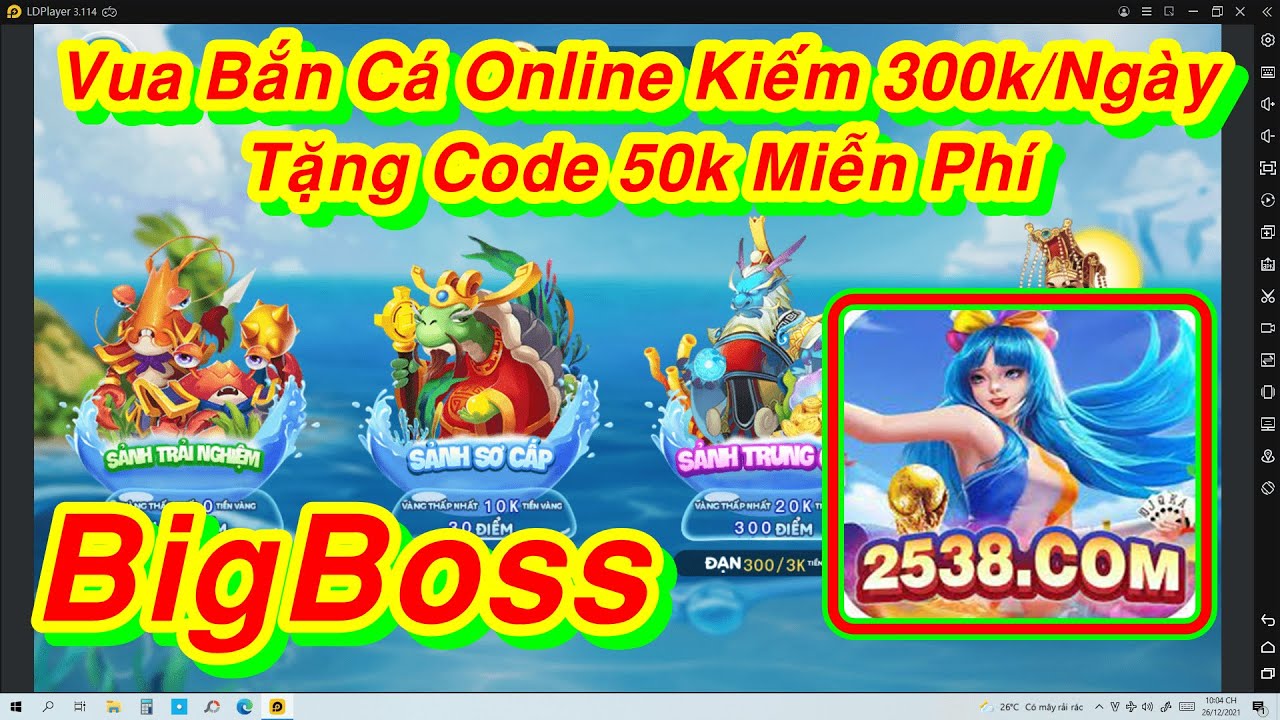 [Bigboss] vua bắn cá online kiếm 300k/ngày – Code bigboss code sunwin ...