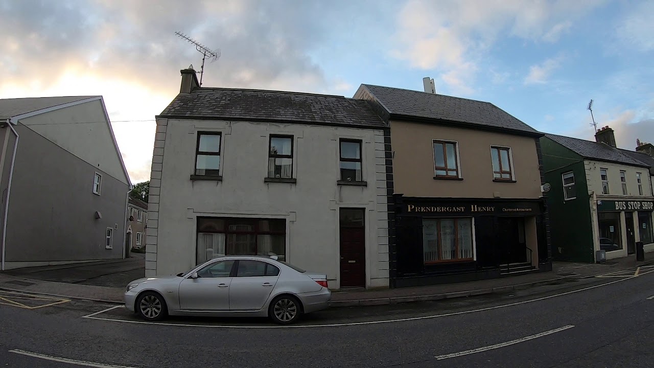 claremorris town in co mayo ireland near knock shrine 23 aug 19 friday ...