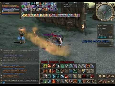 Lineage 2 Berserker/Doombringer PVP 1vs4 Grouler - YouTube