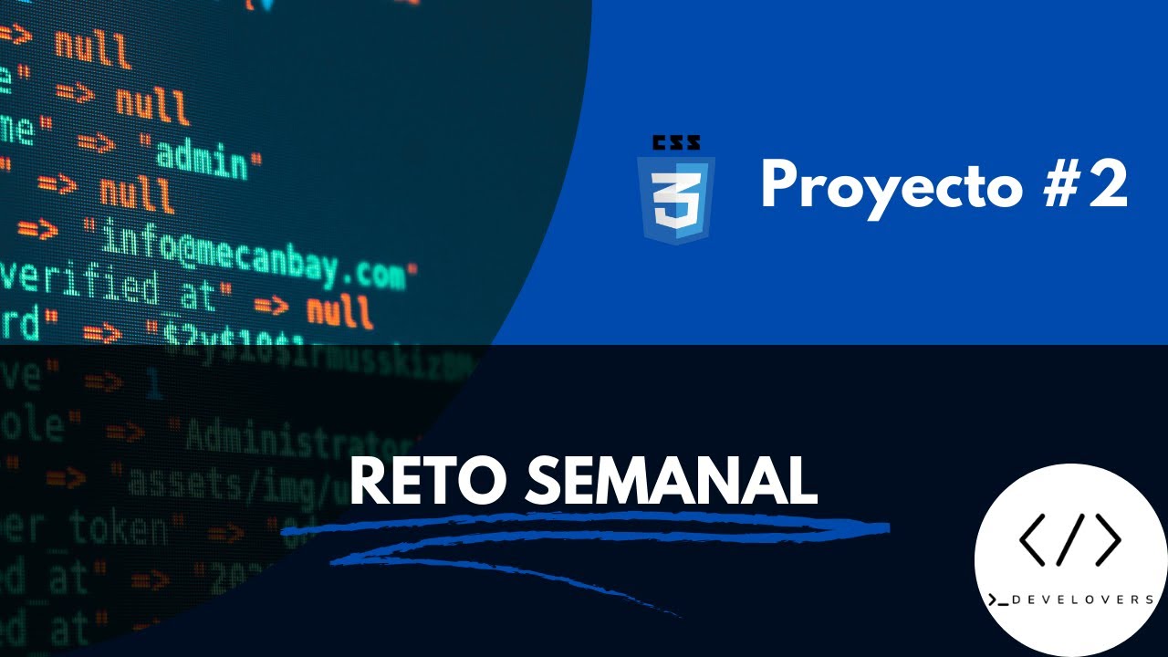 Reto #2 CSS Diseño Responsivo - YouTube