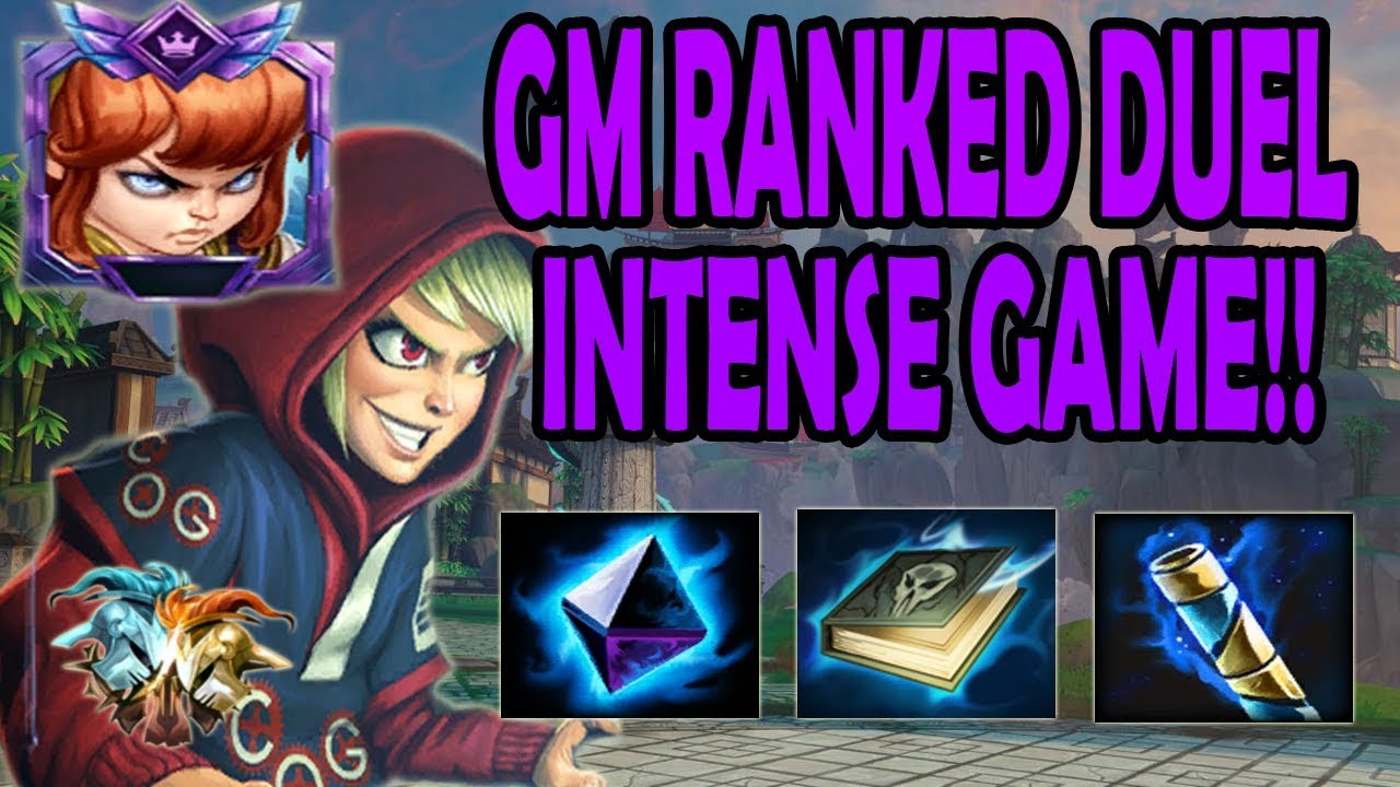 GM SCYLLA INTENSE LONG RANKED DUEL GAME!! -SMITE - YouTube