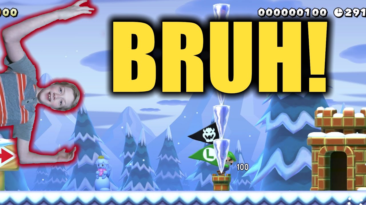 Bruh/Twitter Levels (Super Mario Maker 2) - YouTube