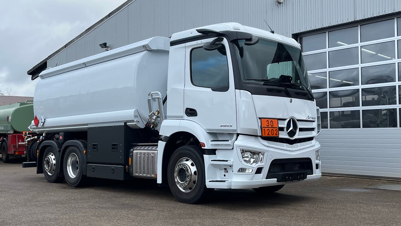 Mercedes Benz Actros 2543 | Tankfahrzeug | Esterer Tankaufbau | ADR # ...