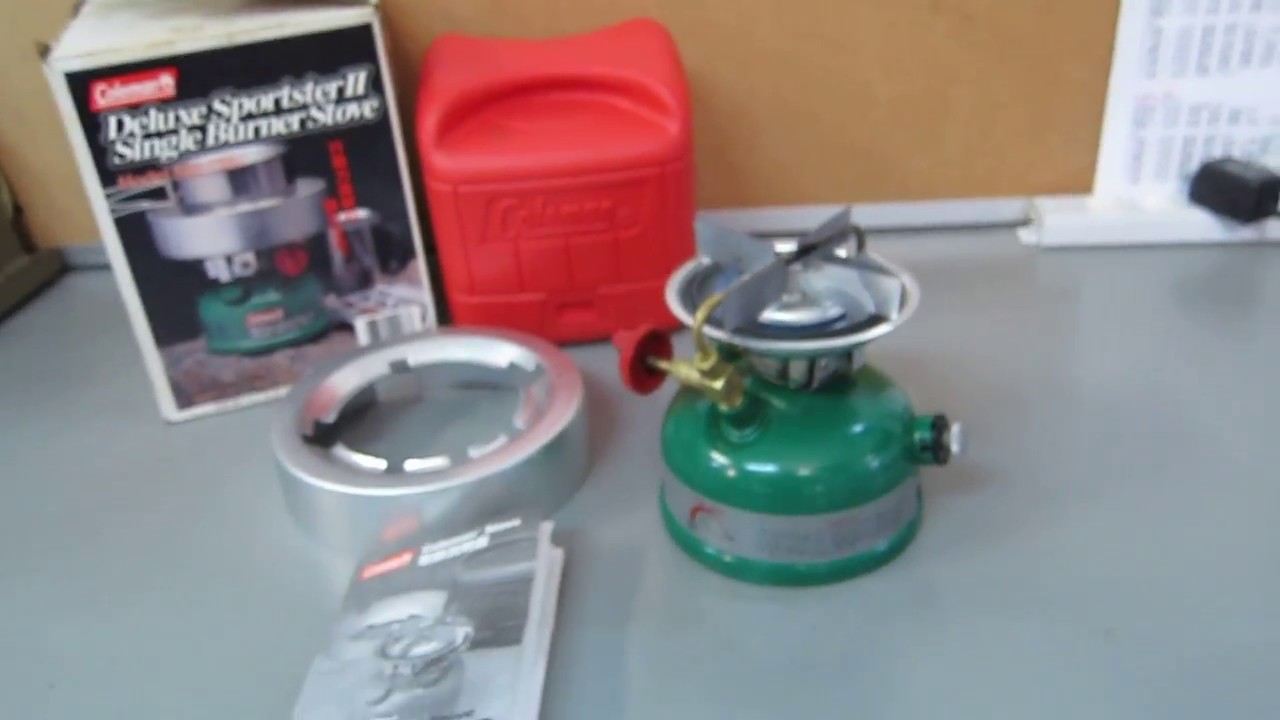 COLEMAN MODEL 533-739J Deluxe sportster Ⅱ コールマン デラックス スポーツスター シングル バーナー ...