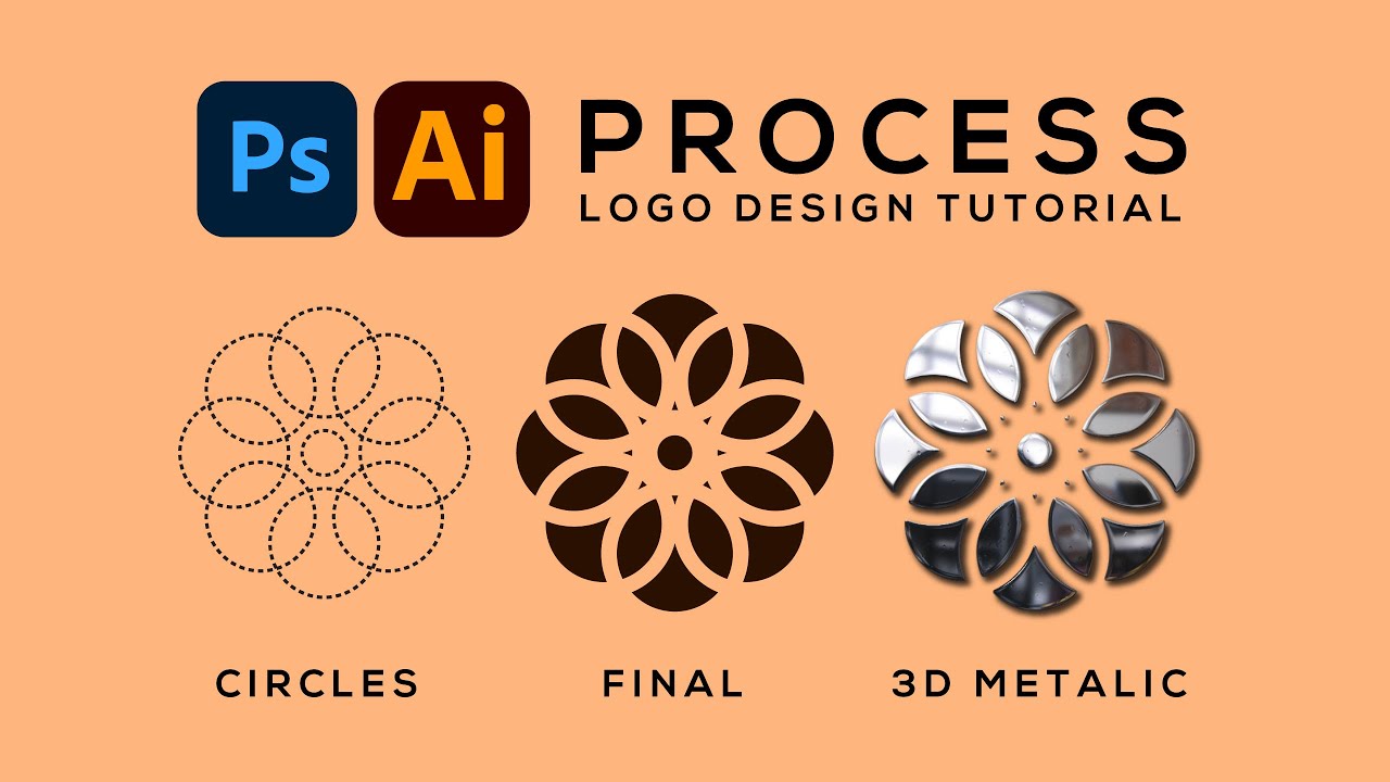 How to design a modern professional logo | adobe illustrator and ...
