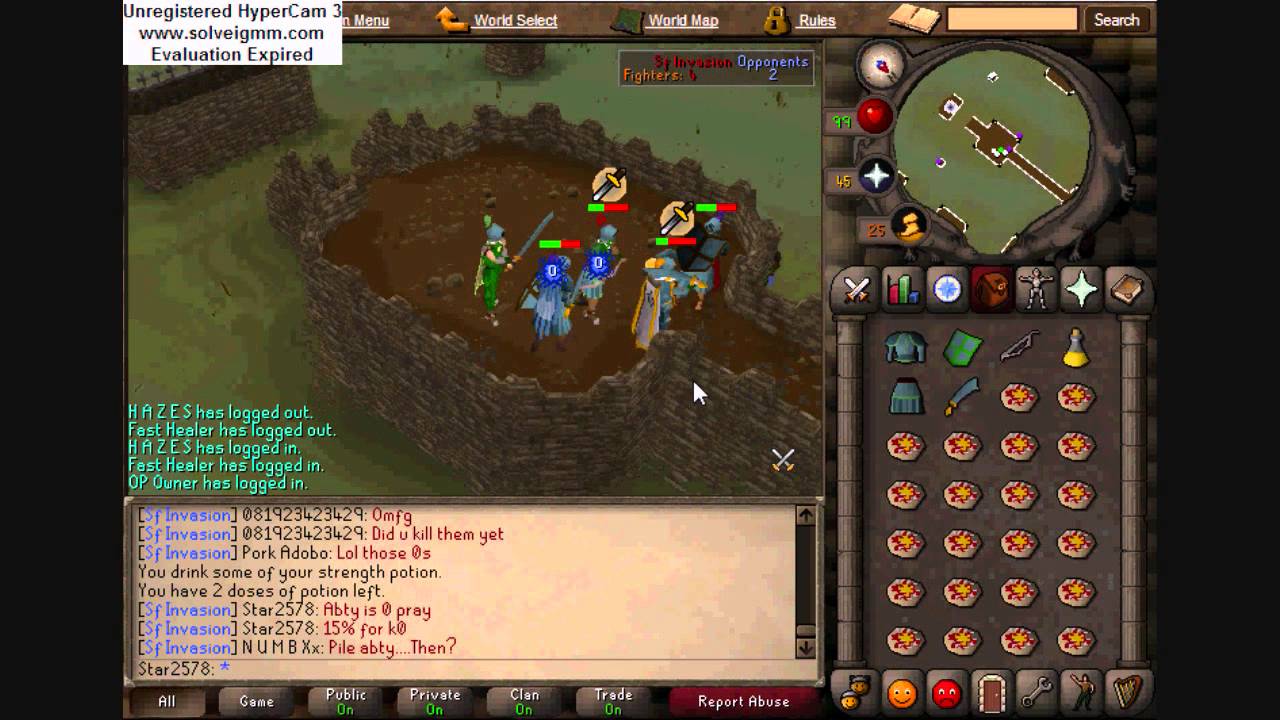 Vr vs Star2578 new osrs clan wars -the first war - YouTube