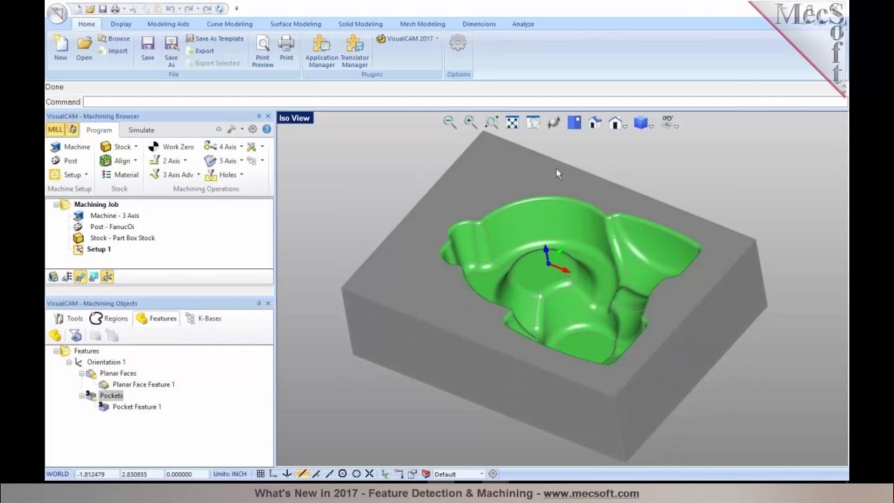 2017 Feature Detection Machining - YouTube