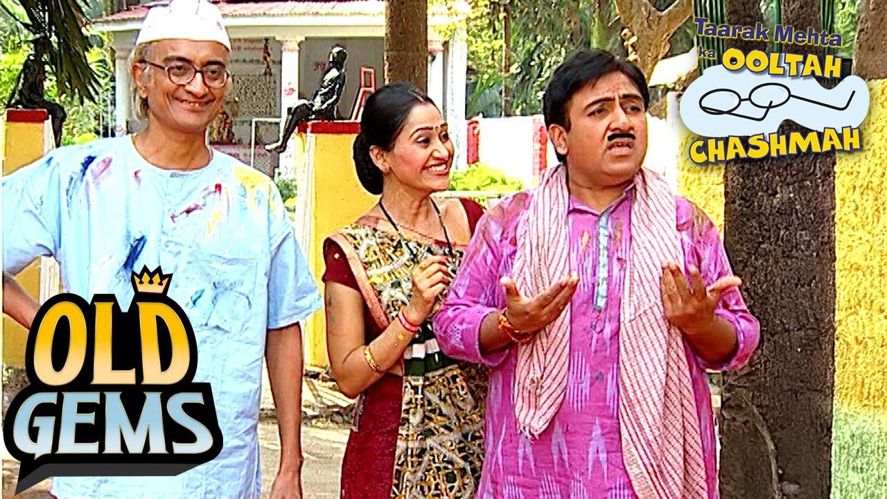 Gokuldham वालों ने मिलकर की Society की Painting | Taarak Mehta Ka ...