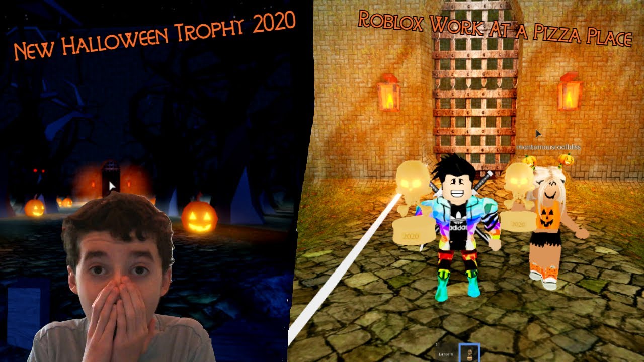 New Halloween Trophy 2020 | Roblox Work at a Pizza Place - YouTube