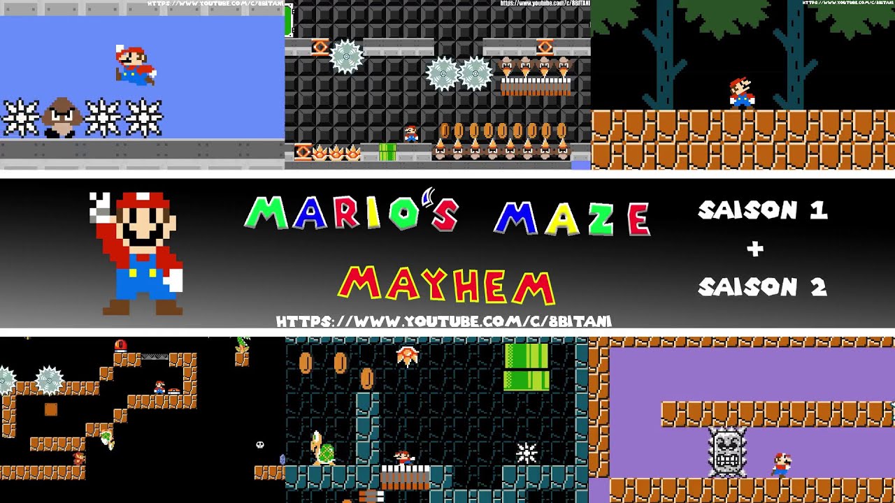 Mario's Maze Mayhem Collection Season 1+ Season 2 (ALL EPISODES) - YouTube