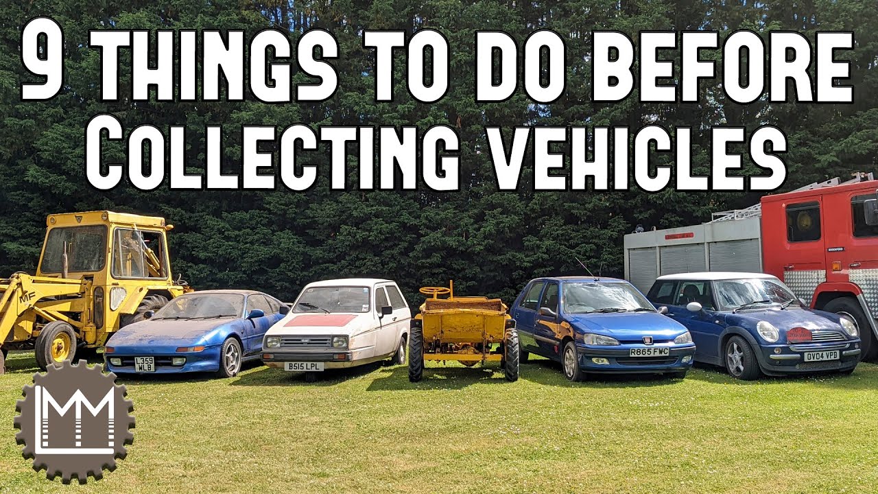 9 things you need to think about before collecting vehicles! - YouTube