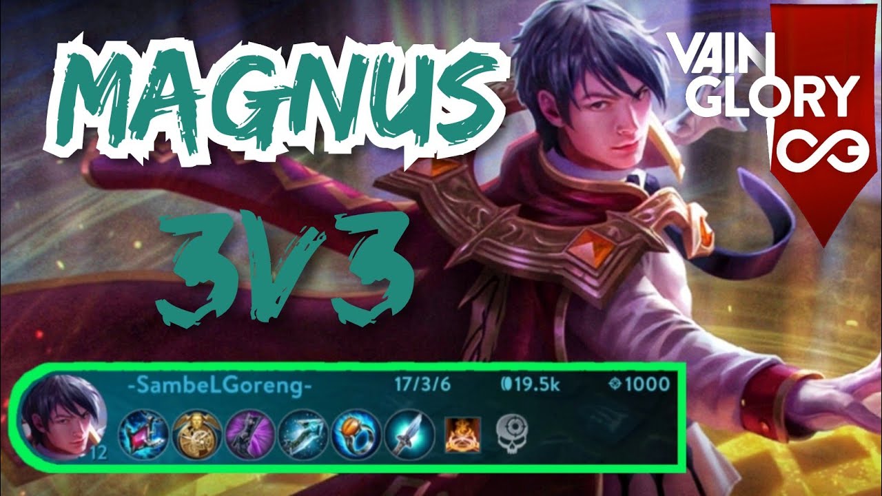 MAGNUS CP LANE | GAMEPLAY VAINGLORY 3V3 - YouTube