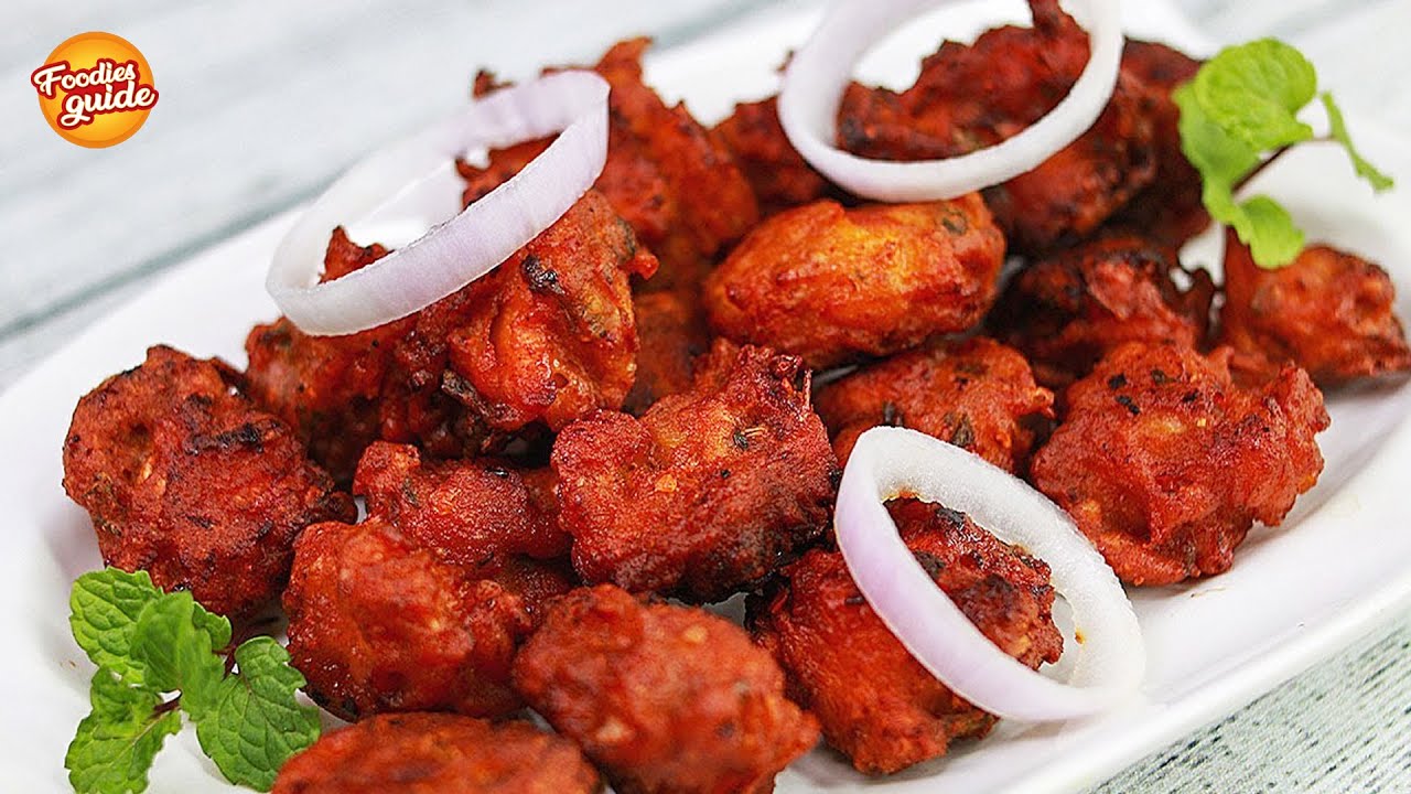 Crispy Chicken Pakora Recipe | Street Style Chicken Pakoda | Easy ...