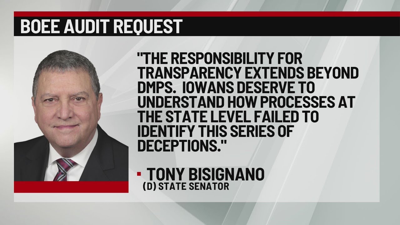 Audit of Iowa DOE background check, licensing procedures requested ...
