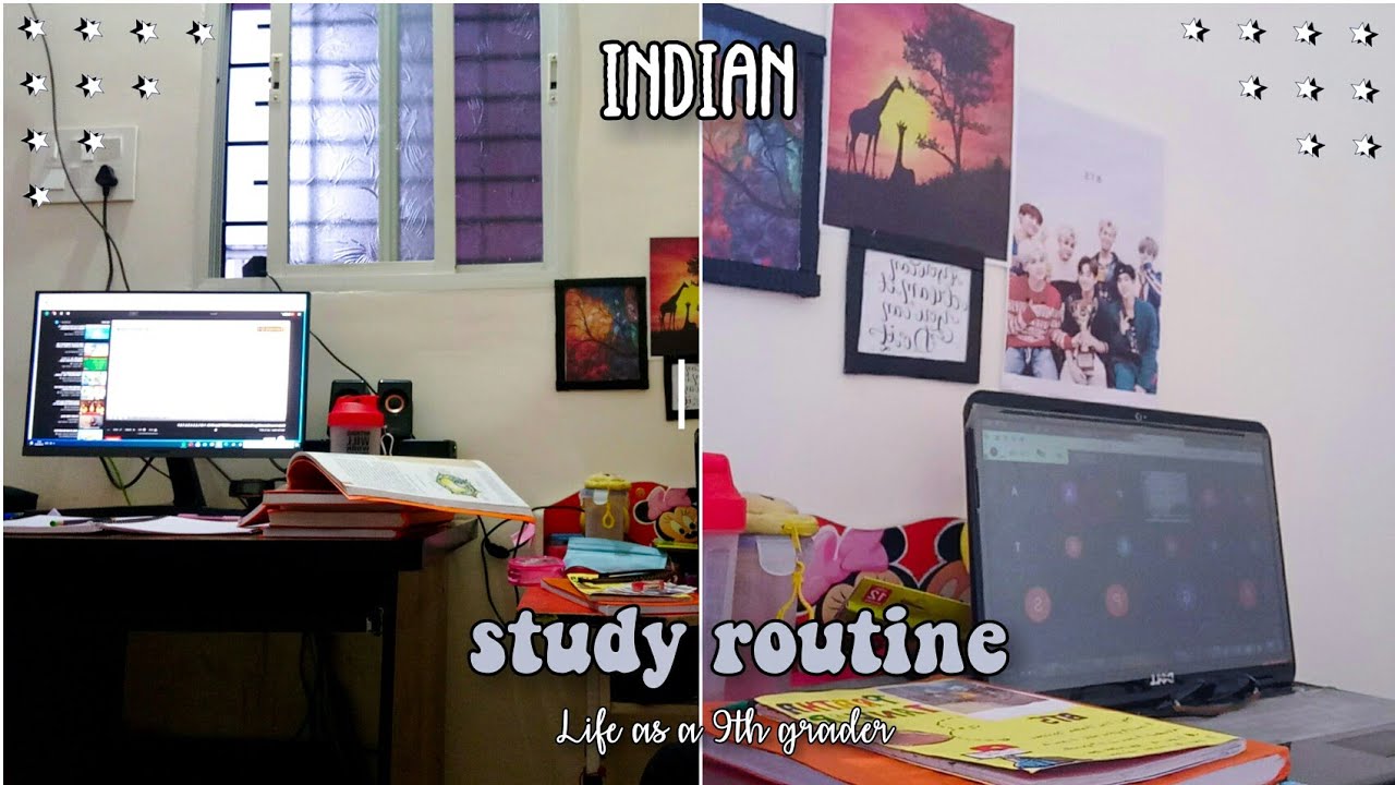INDIAN STUDY ROUTINE - YouTube