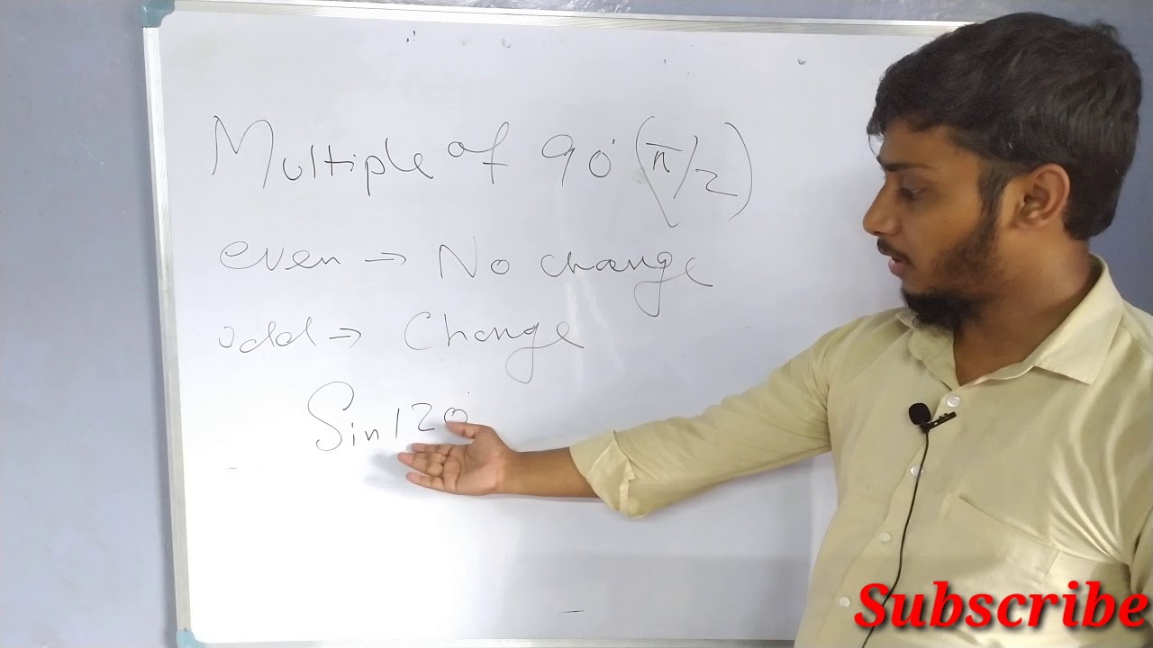 Associate Angles | Class 11 S N De | Trigonometry | WBCHSE ...