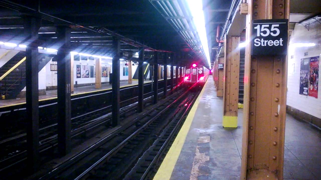 R160 (C) Train at 155th Street - YouTube