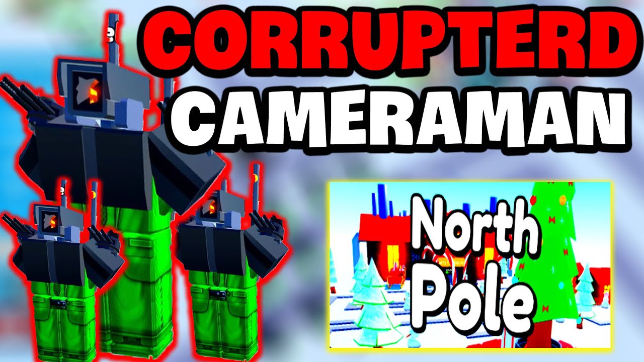 Toilet Tower Defense | Trải Nghiệm CORRUPTED CAMERAMAN Unit Có Value ...
