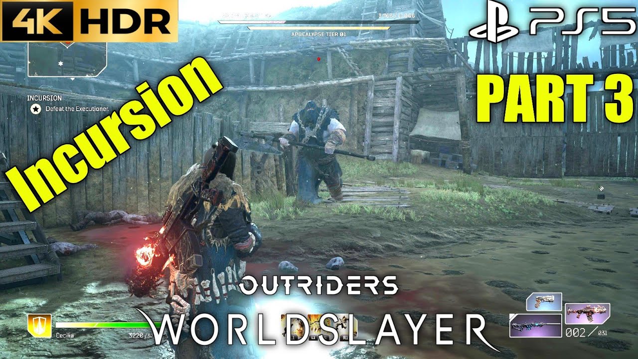 Outriders Worldslayer PS5 Gameplay Walkthrough 4K 60FPS HDR Part 3 ...