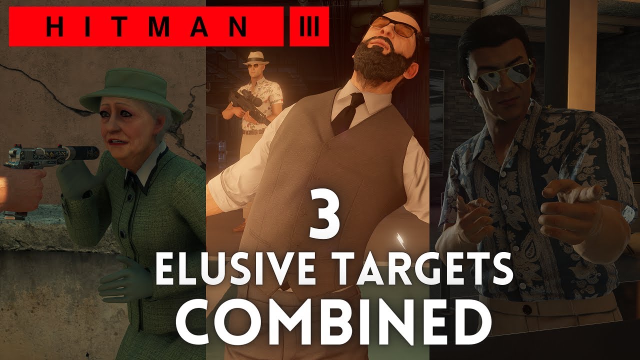 3 Elusive Targets in one mission - Hitman 3 - YouTube