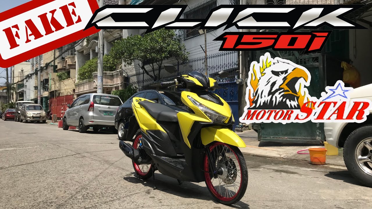 Motorstar Easyride 150 FAKE HONDA CLICK - YouTube