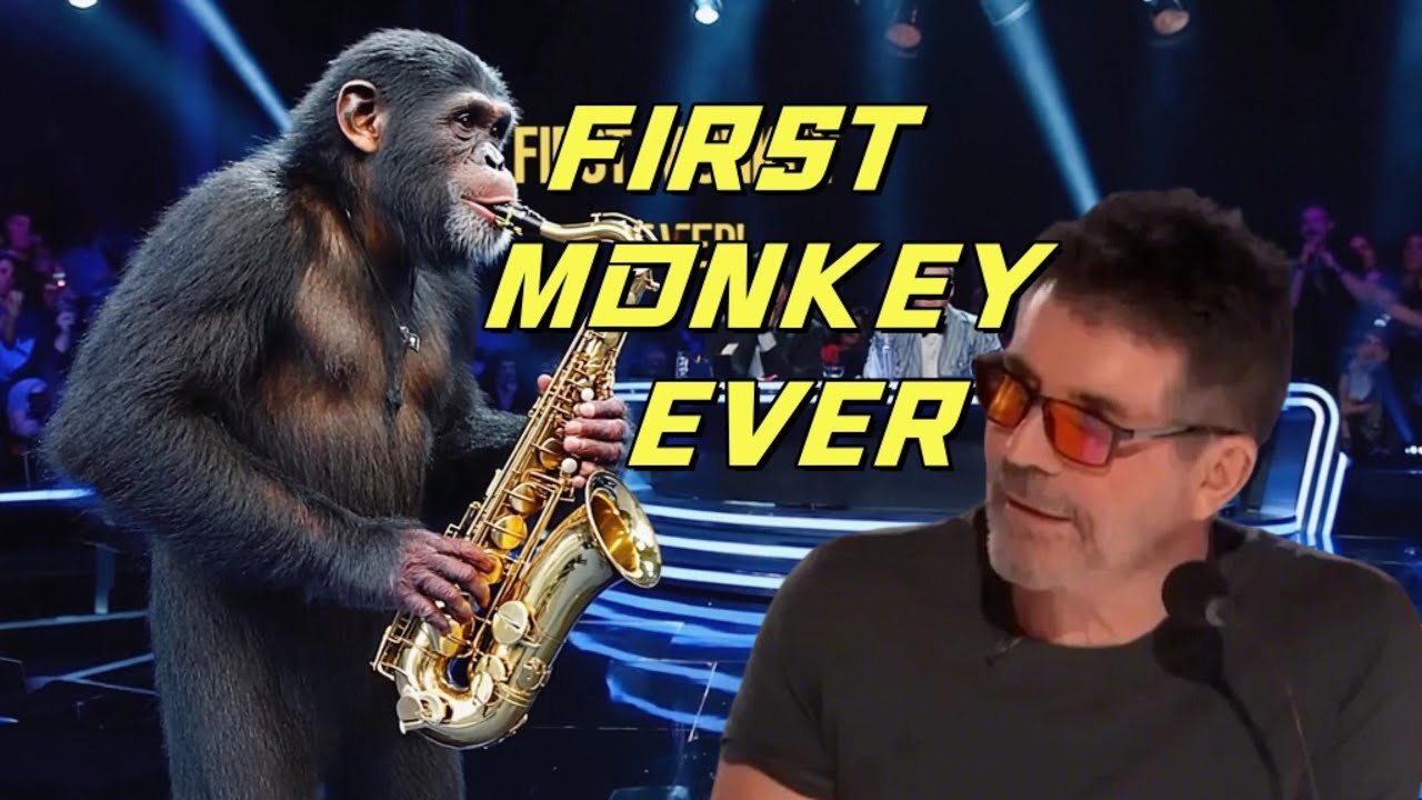 Unbelievable! world's FlRST Saxophone-Playing Monkey on AGT! (Must-See ...