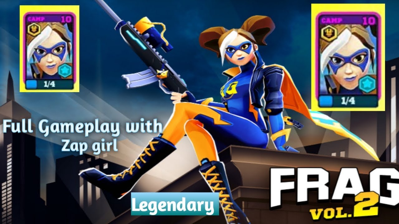Op Gameplay with Zap Girl The legendary character ||#Zap Girl ||#Frag ...