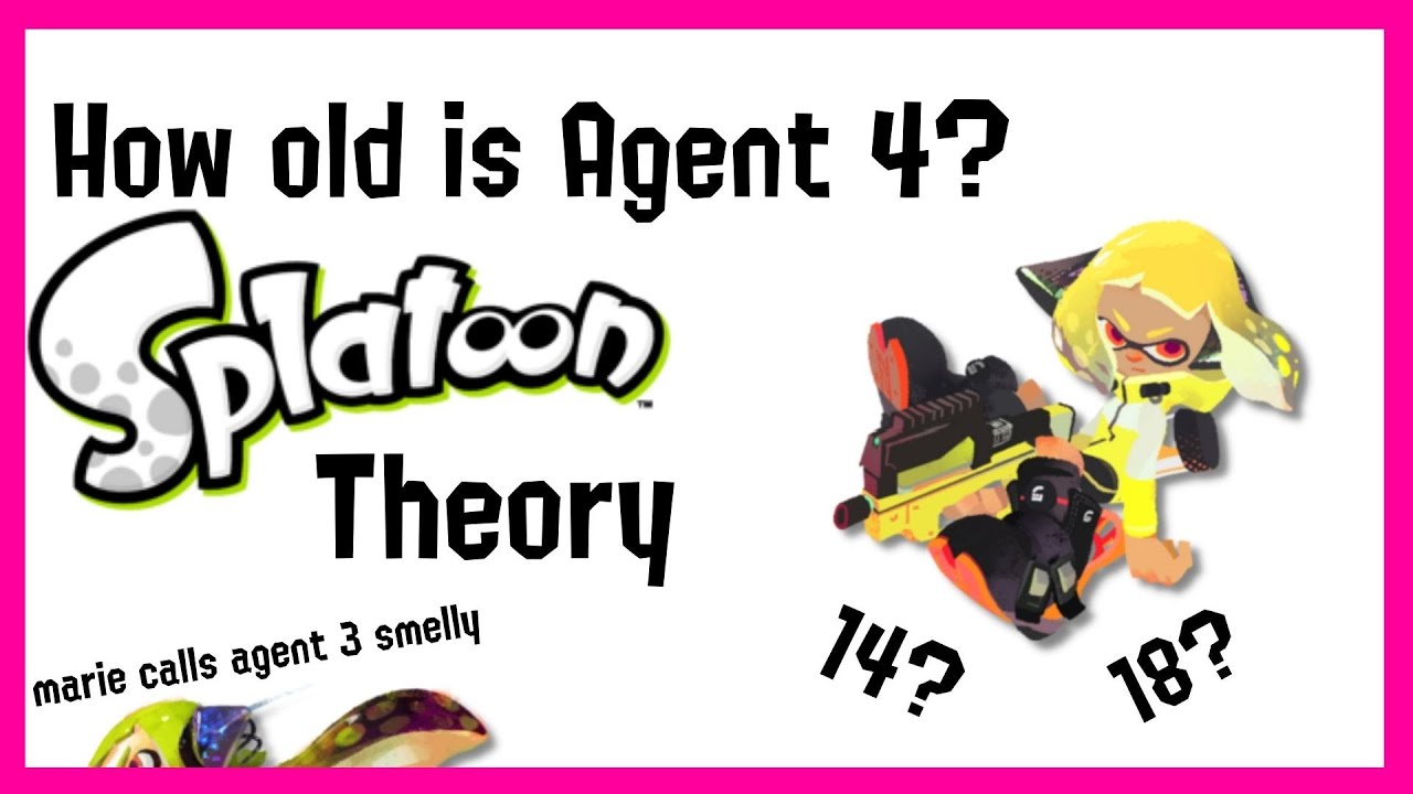 Splatoon Theory | How Old Is Agent 4 in Splatoon? - YouTube
