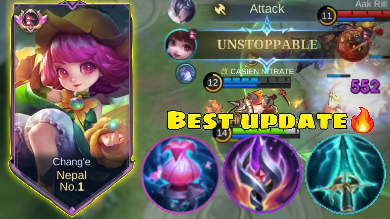 BEST UPDATE FOR MAGE PLAYERS😱🔥 OVERPOWERED ITEMS AND BUFFS(CHANG'E ...