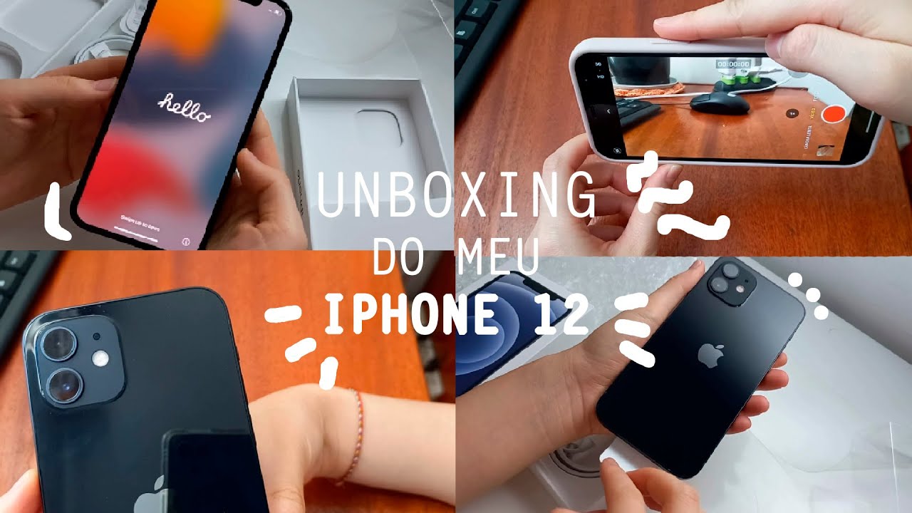 Unboxing Iphone 12 l Meu novo Iphone 12 - YouTube