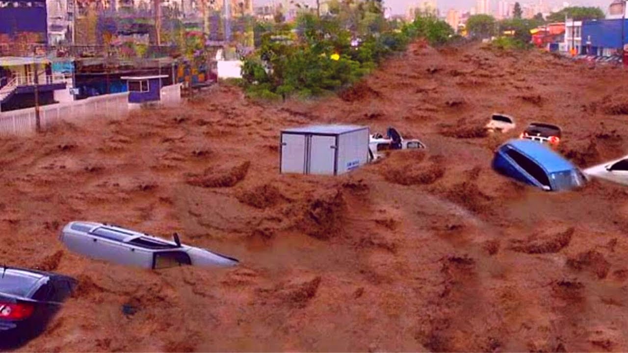 Tropical Storm Noru hit northern Thailand causing severe flooding - YouTube