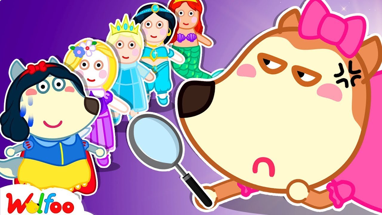 Lucy, Which Princess Is Wolfoo |Wolfoo Dress Up as Five Little ...