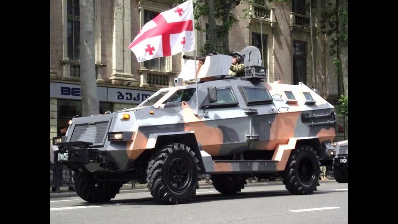Georgian Land Forces 2011 parade,Грузия вооружается.!!! - YouTube