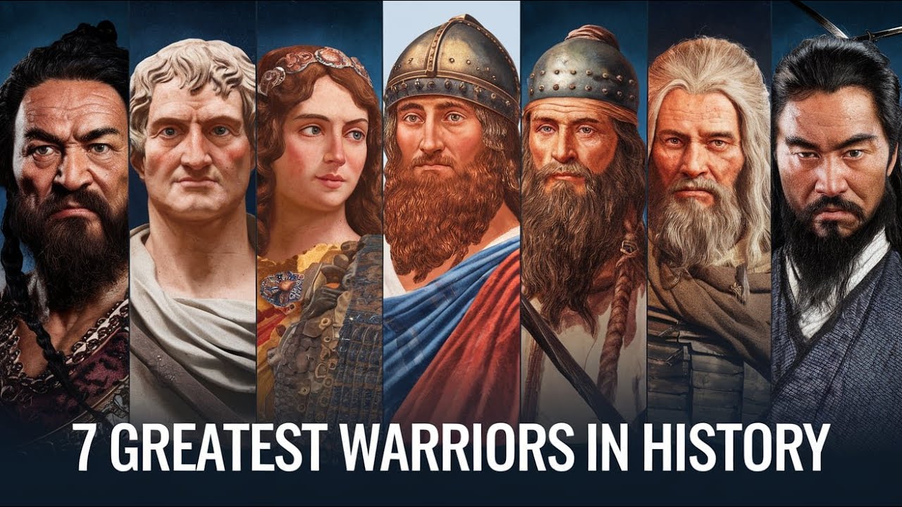 The 7 Greatest Warriors In History: Legends Of Valor - YouTube