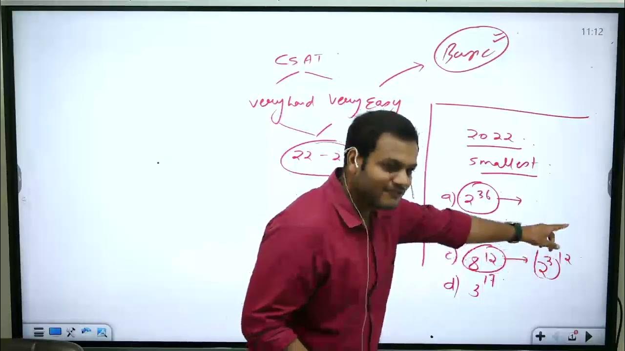 Lecture 01 CSAT (complete CSAT course) - YouTube