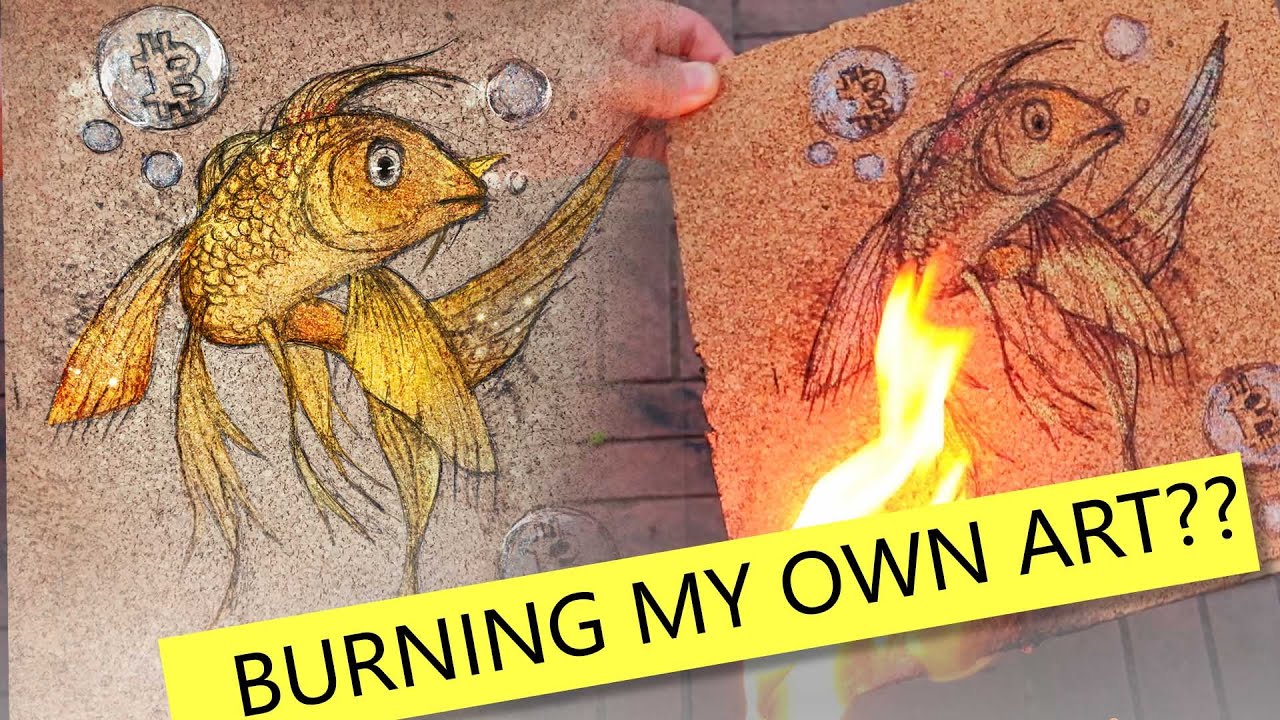 do-i-hate-it-burning-my-artwork-youtube