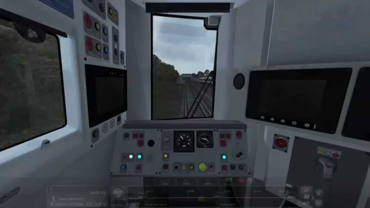 OFFICIAL GAMEPLAY: class 378 london overground (train simulator 2015 ...