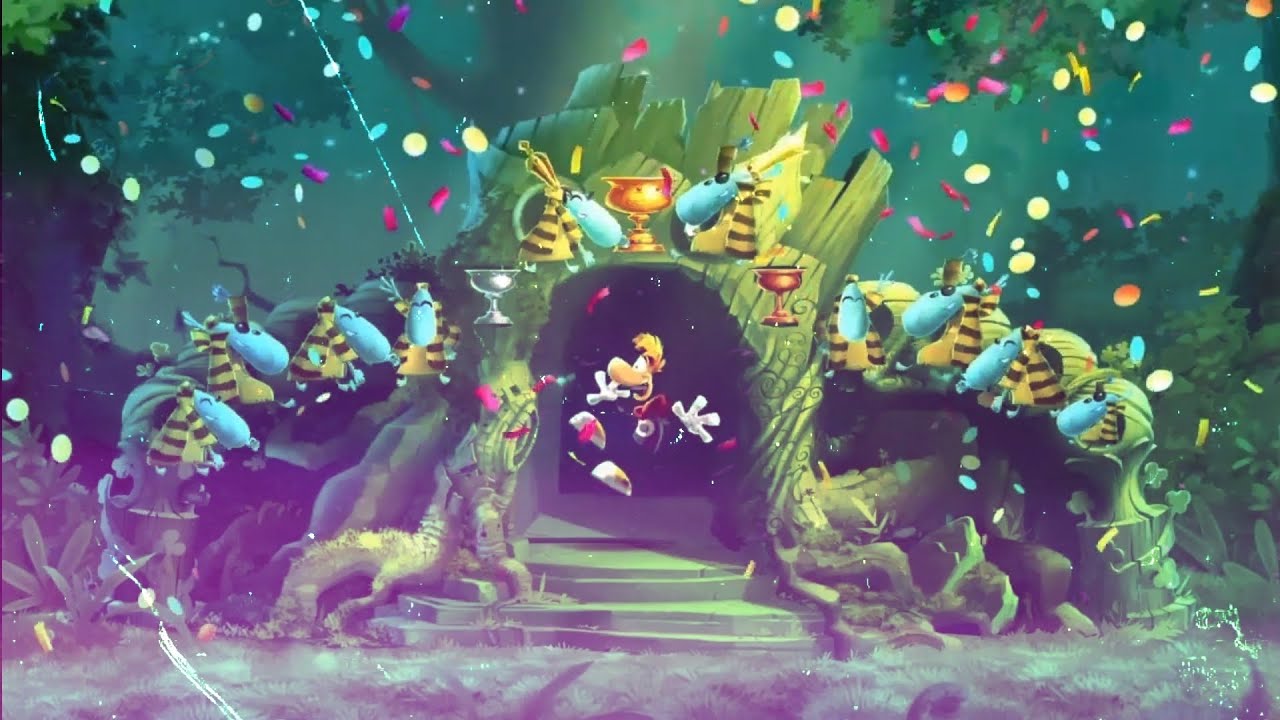 Rayman Legends • 1-2 Creepy Castle Speedrun in 59"98 (Segmented) - YouTube