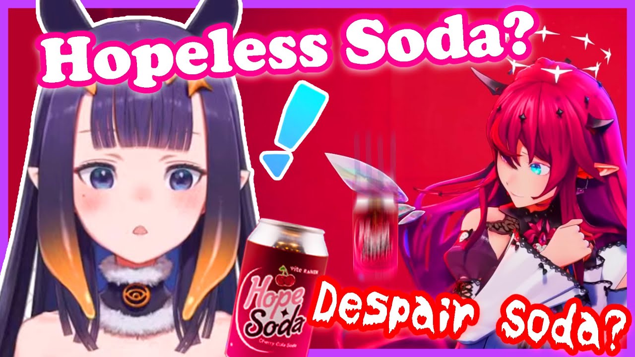 Hopeless Soda? Zero Hope Soda?【HoloEN】 - YouTube