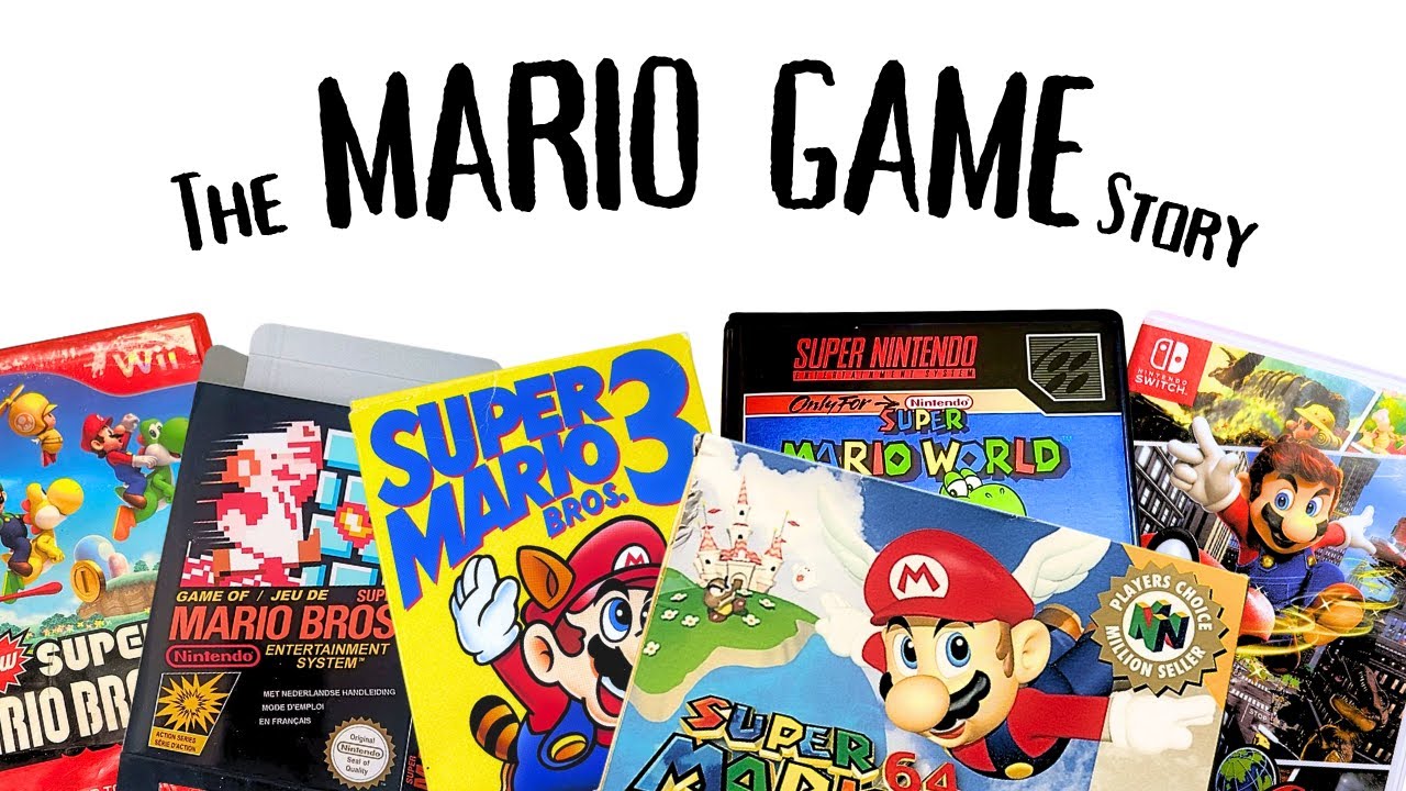 The History of Mario: Every Mainline Game - YouTube