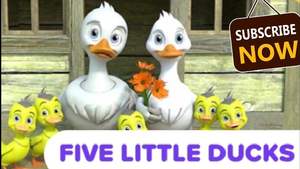 LAGU ANAK ANAK ll five little ducks ll children songs - YouTube
